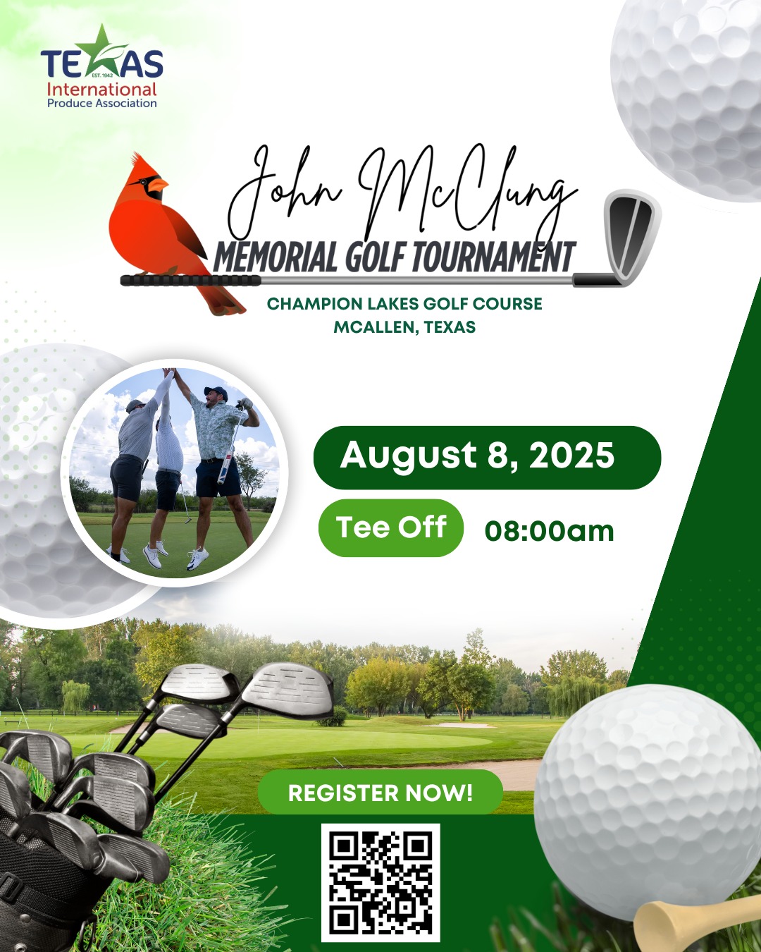 Register Now for TIPA's Golf Tournament - Texas International Produce ...
